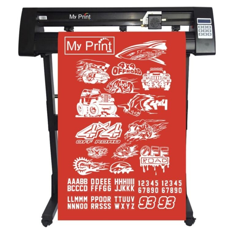 MY PRINT | STICKER CUTTING PLOTTER (24inch) | Radium cutting | Number ...